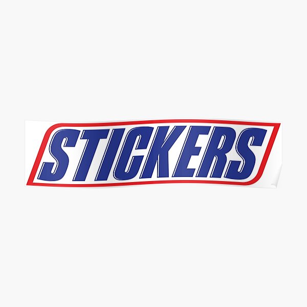 Snickers Posters | Redbubble
