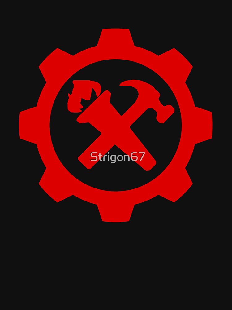 "Syndicalism - Red on Black" T-shirt for Sale by Strigon67 | Redbubble ...