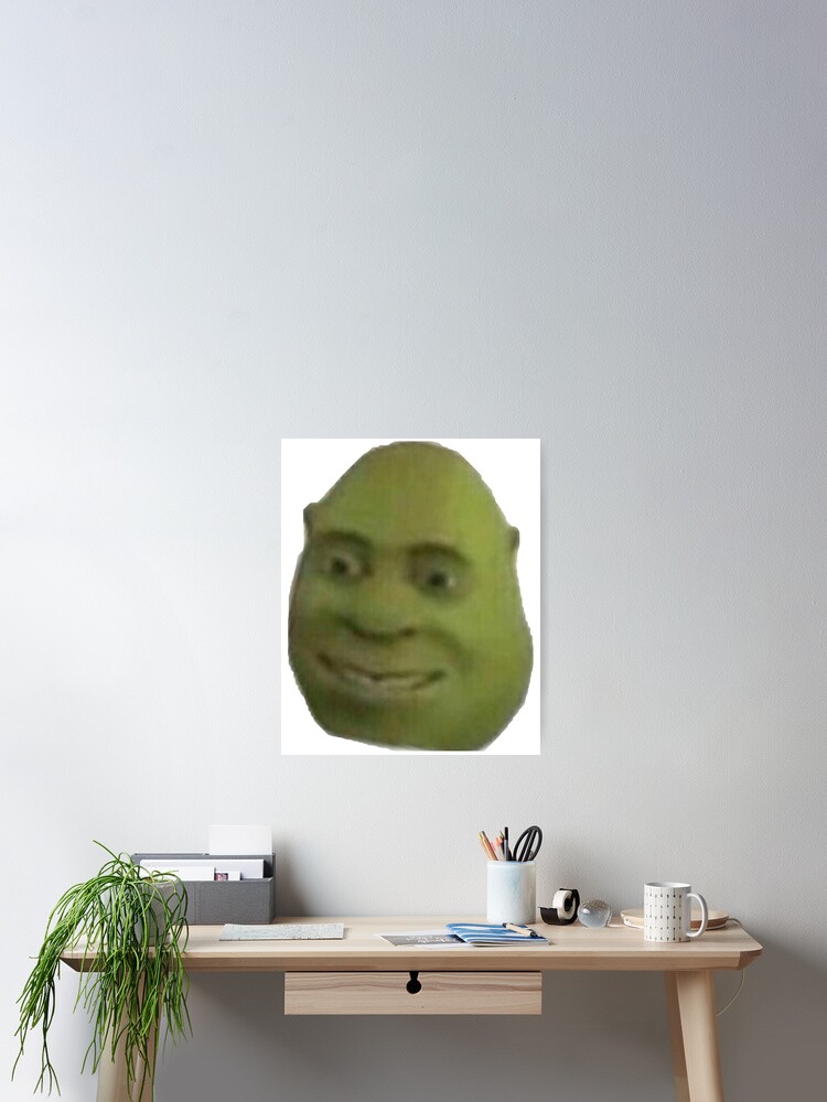 "Shrek Flexing meme" Poster for Sale by Manist | Redbubble