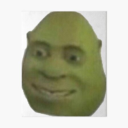 "Shrek Flexing meme" Art Board Print by Manist | Redbubble