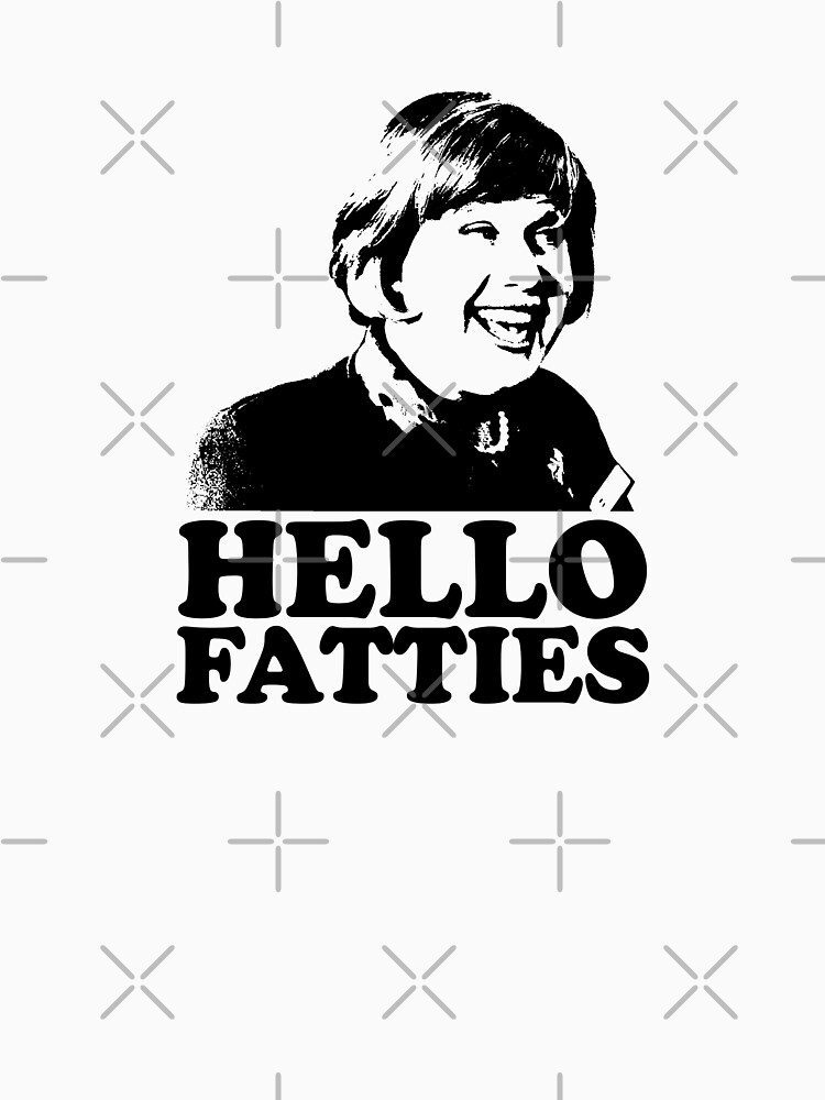 "Little Britain Fat Fighters Tshirt black" T-shirt for Sale by ...