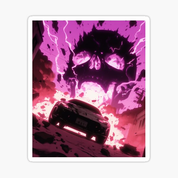 "NEED FOR PHONK - Phonk Drift - Phonk Car - Headskull" Sticker by ...