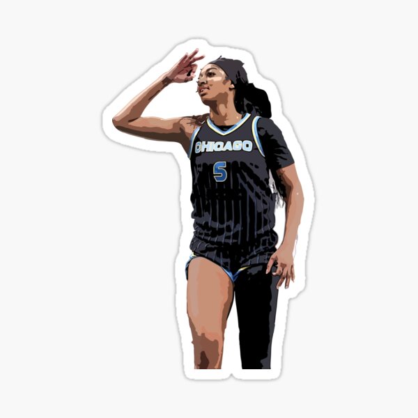 "Angel Reese" Sticker by raffrasta | Redbubble