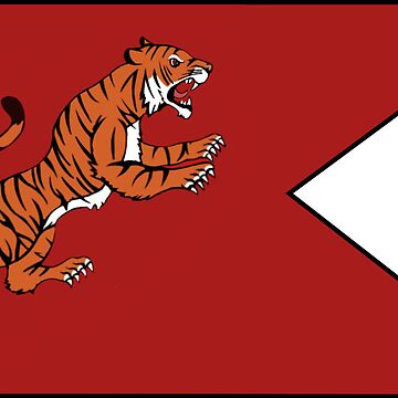 "Flag of Chola Empire" Sticker by RaakuArt- | Redbubble