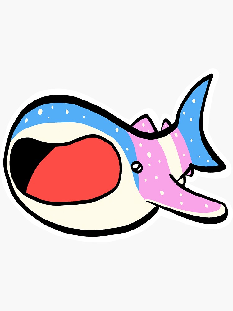 "Pride Sharks - Trans Flag" Sticker for Sale by bozorobo | Redbubble