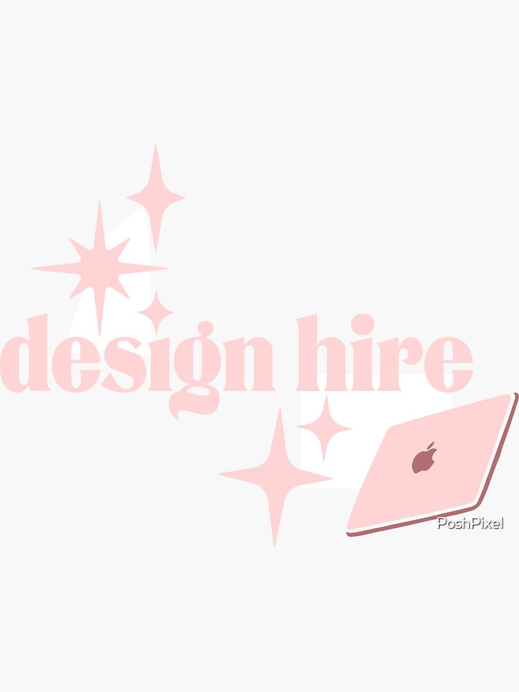 "Design Hire - UX Designer | Product Designer | UI Designer Stickers ...