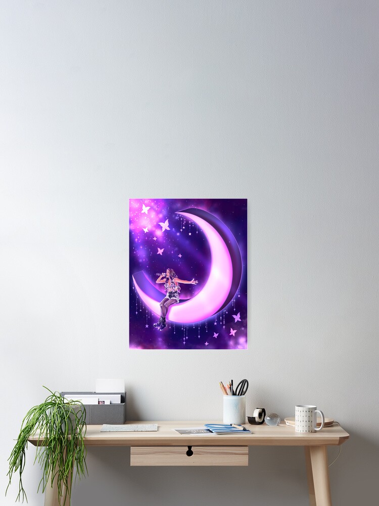 "Guts Tour - On the Moon " Poster for Sale by 2nthePink | Redbubble