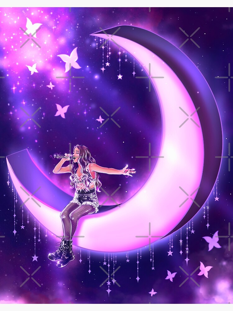 "Guts Tour - On the Moon " Poster for Sale by 2nthePink | Redbubble