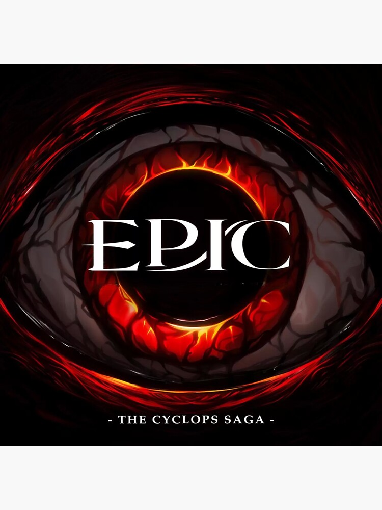 "Epic: The Cyclops Saga (Jorge's Version)" Sticker for Sale by Raxeira ...