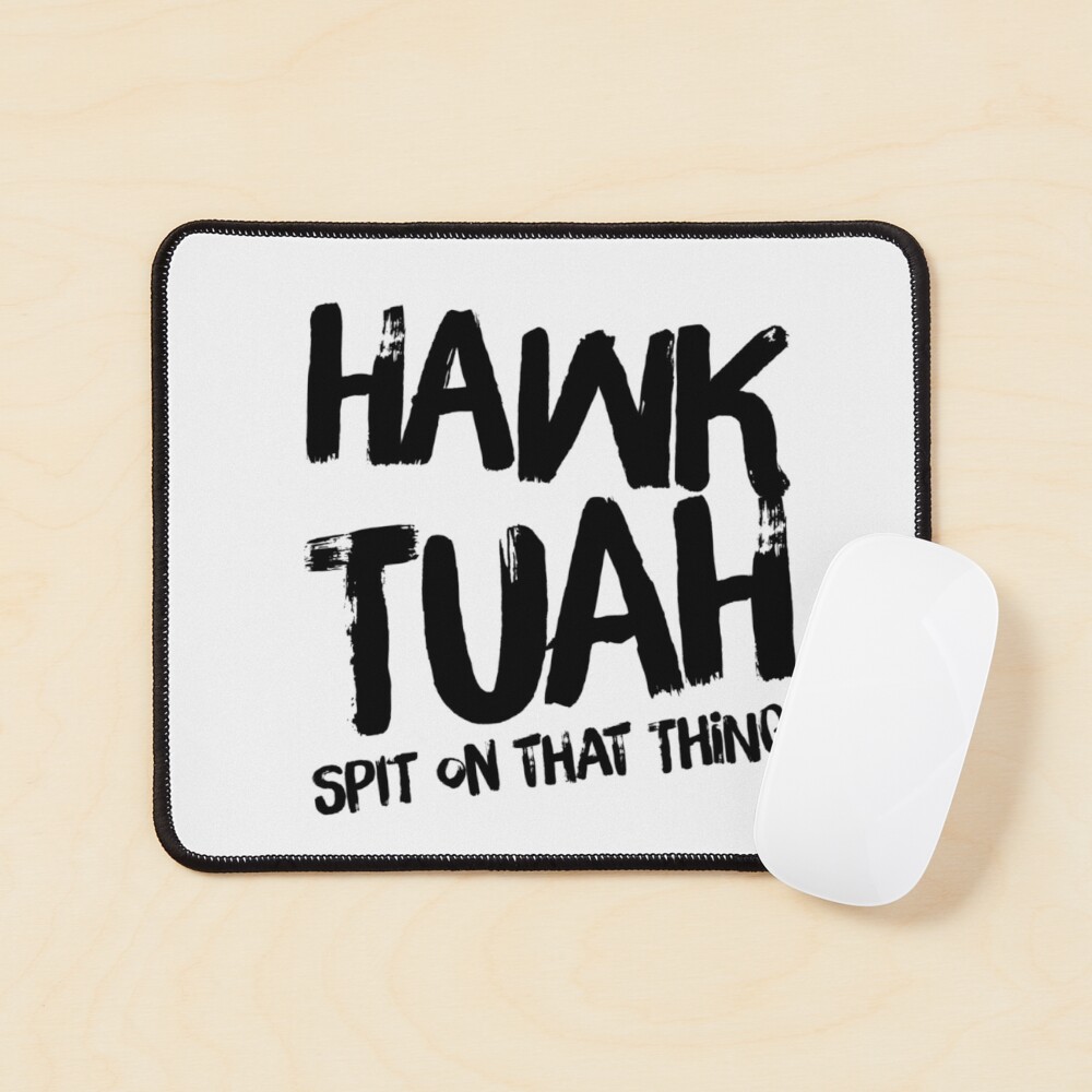"Hawk Tuah" Sticker for Sale by RiseandShineTee | Redbubble