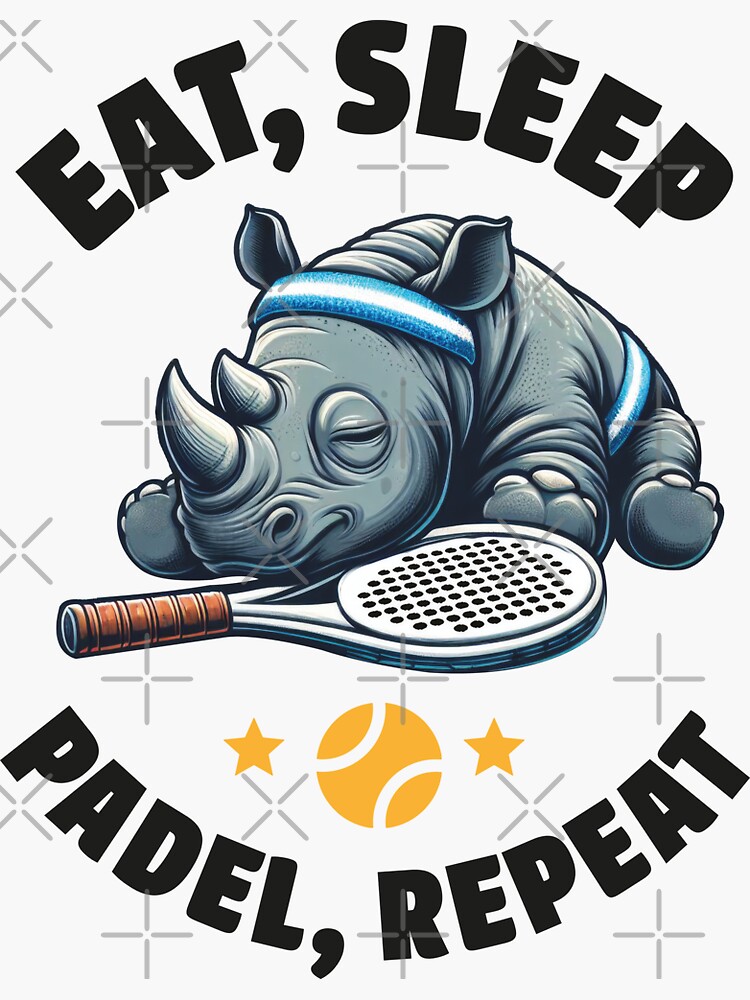 "Padel Tennis - Padel - Tennis Players" Sticker by V-nie | Redbubble