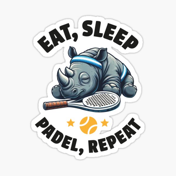 "Padel Tennis - Padel - Tennis Players" Sticker by V-nie | Redbubble