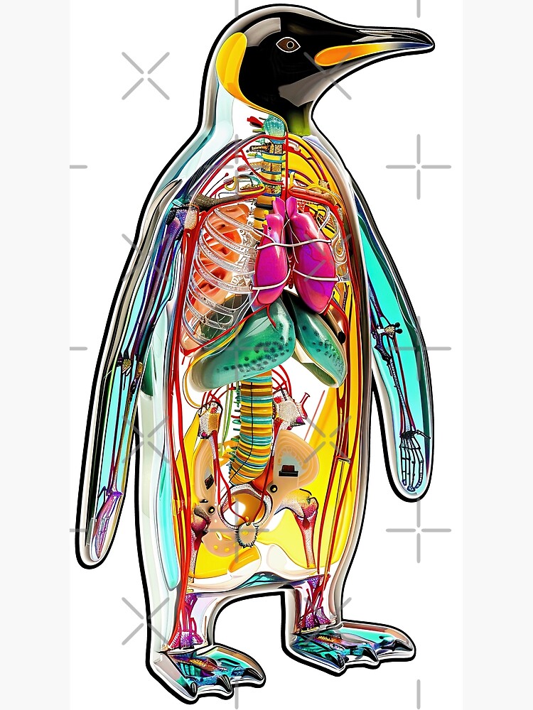 Penguin Skeleton Diagram