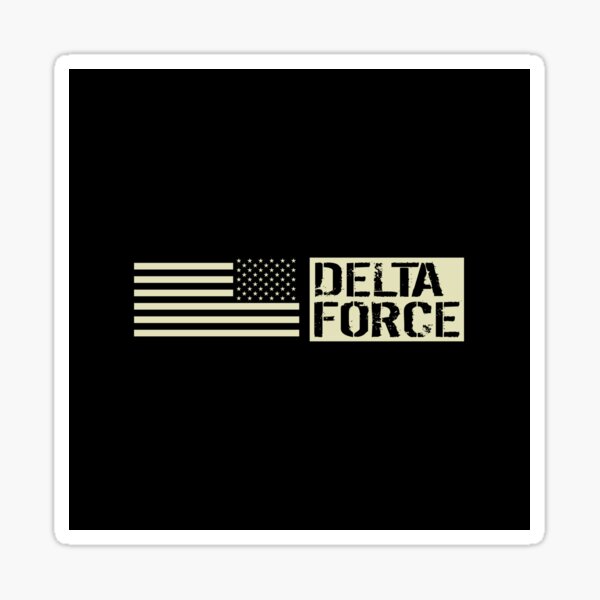 "Delta Force" Sticker by MilitaryCandA | Redbubble