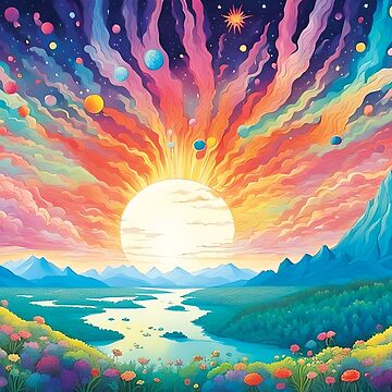 "A Lemurian Morning Prayer for a Perfect & Prosperous Day " Sticker for ...