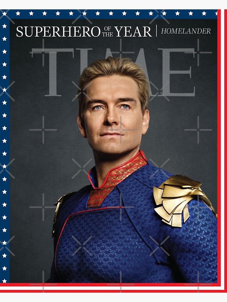 "Homelander: Superhero of the Year " Sticker for Sale by c a | Redbubble