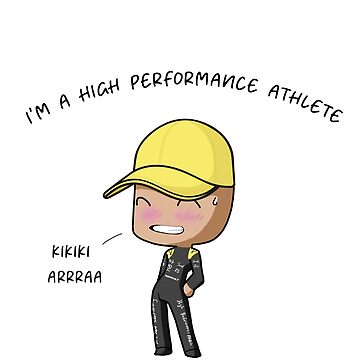 "High Performance Athlete meme" Poster for Sale by Podiumwear | Redbubble