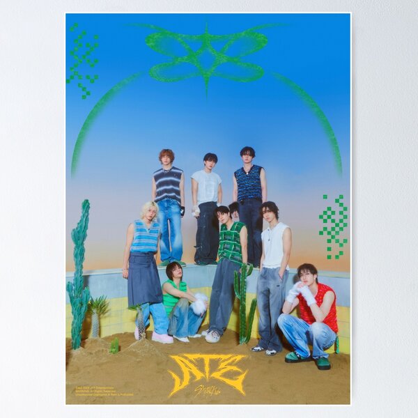 "ATE Stray Kids 5 Star comeback poster kpop boy group bang chan lee ...