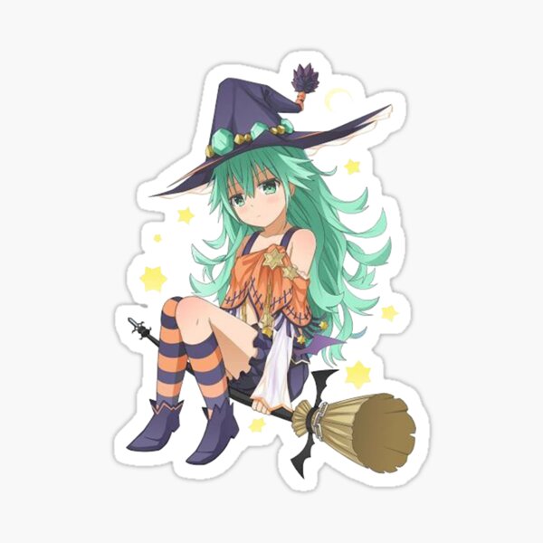 "Yoshino Himekawa - Date A Live" Sticker for Sale by olgaandart | Redbubble