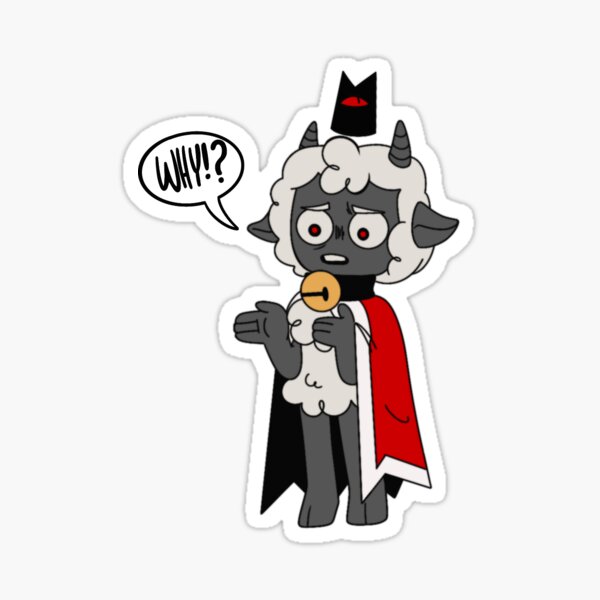 "Disgusted Lamb" Sticker for Sale by ccarmody101 | Redbubble