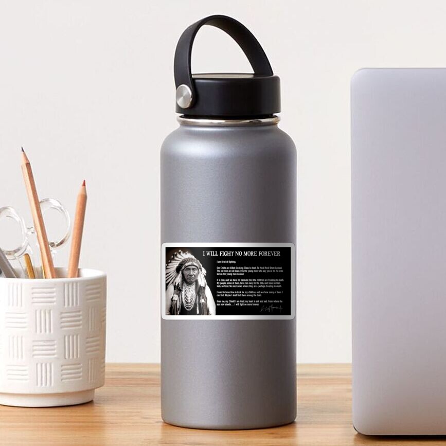 "I Will Fight No More . . . Forever - Nez Perce Chief Joseph 1877 ...