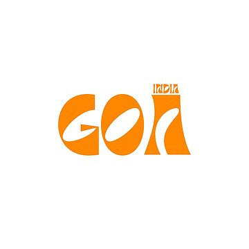 "GOA INDIA" Sticker for Sale by BjornLundstrom | Redbubble