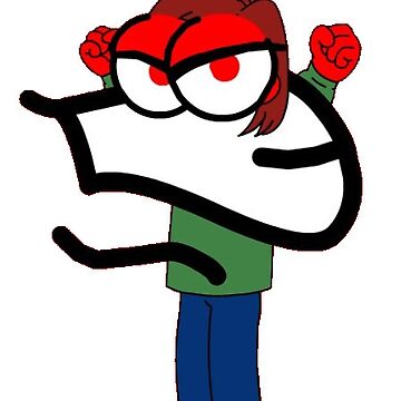 "Boris the Teeth Guy GoAnimate Vyond" Sticker for Sale by ...