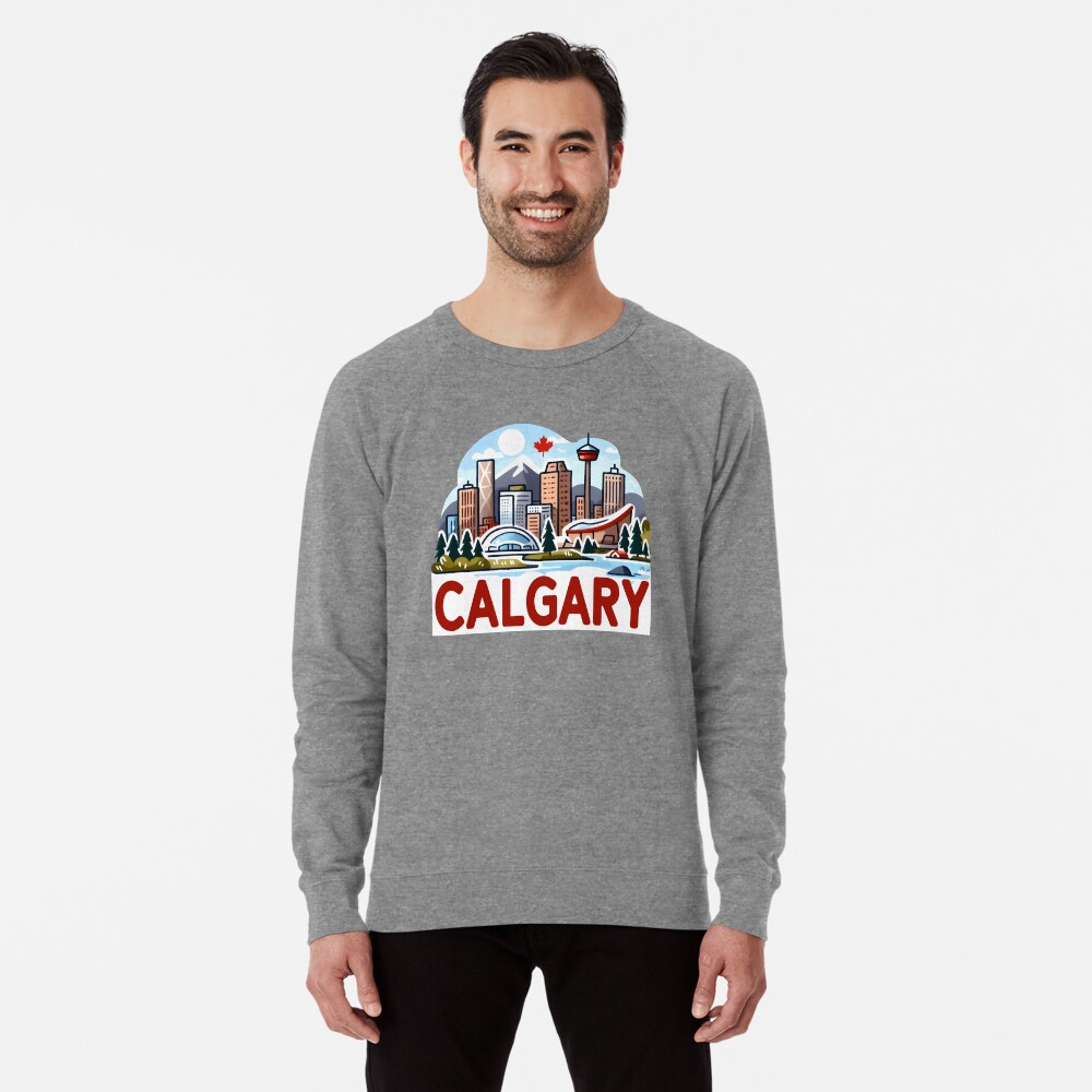 "Calgary Alberta Canada " Sticker for Sale by HowToCanadian | Redbubble