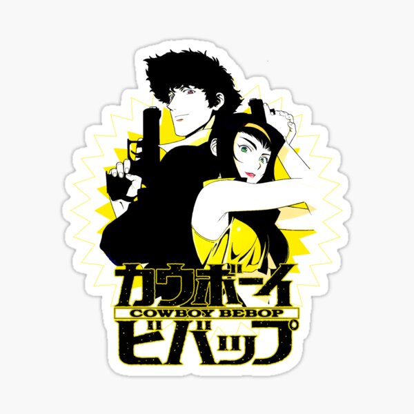 "Spike Spiegel and Faye Valentine" Sticker for Sale by itsitasil ...