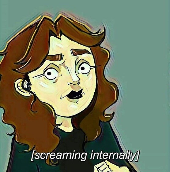 "[Screaming Internally]" by ishtarevi | Redbubble