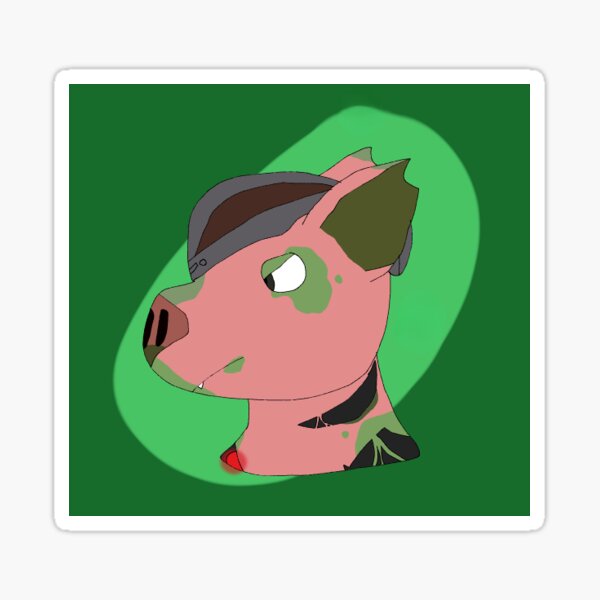 Disfraz De Hombre Cerdo Zombie De Minecraft Máscara De Fiesta Zombie