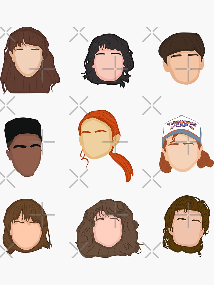 "Stranger Things Eleven, Mike, Will, Lucas, Max, Dustin, Jonathan ...