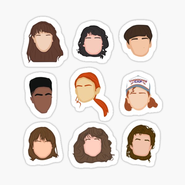 "Stranger Things Eleven, Mike, Will, Lucas, Max, Dustin, Jonathan ...