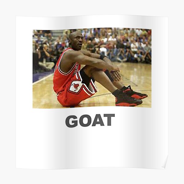 "MJ Goat" Poster for Sale by ESQUAD | Redbubble