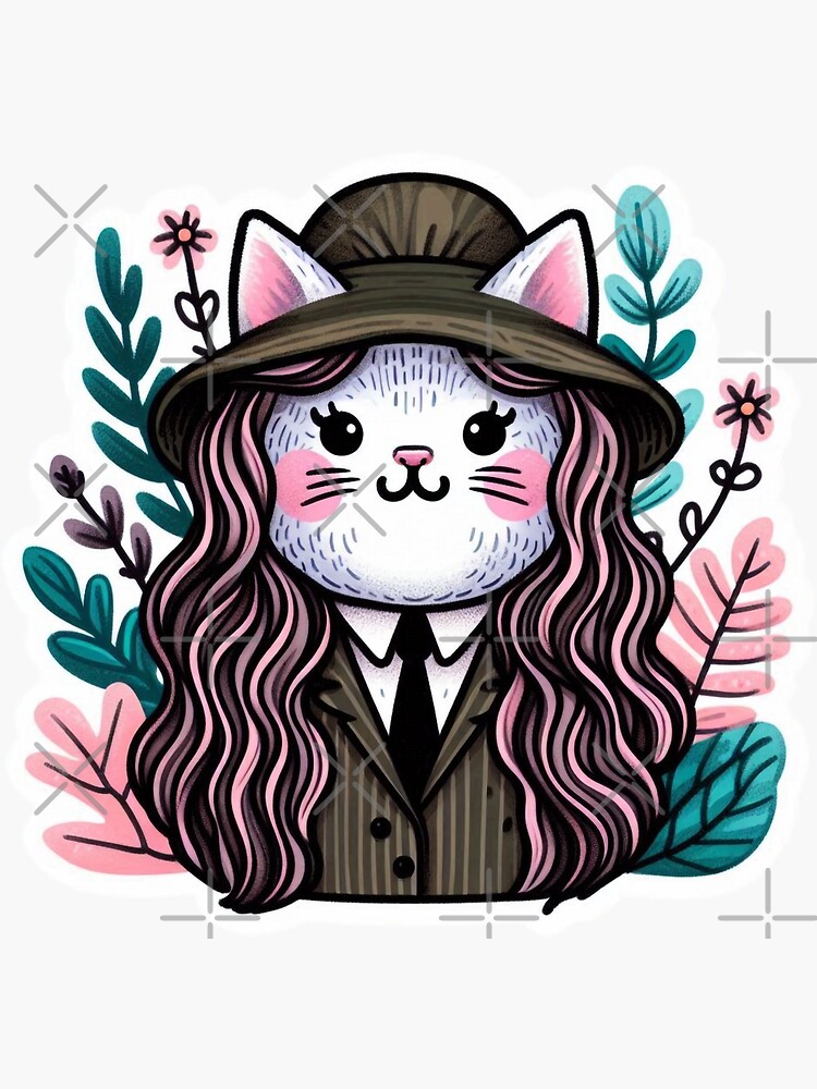 "The Case of the Vanished Vase" Sticker for Sale by Ichi-100 | Redbubble