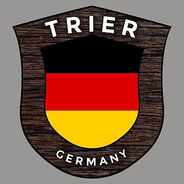 "Trier Germany Emblem Flag" Sticker for Sale by Germany-Designs | Redbubble