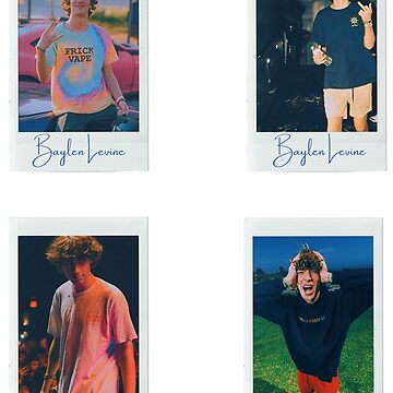 "Baylen Levine HI - Def Paint Effect Sticker Set / T Shirt" Sticker for ...