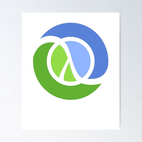 "Clojure Programming Language Cut-Out Logo Sweatshirt" Poster for Sale ...