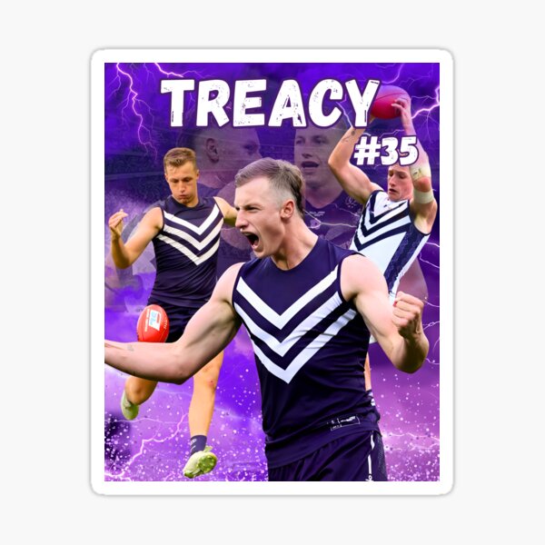 "Josh Treacy Fremantle Football Club AFL Footballer " Sticker for Sale ...