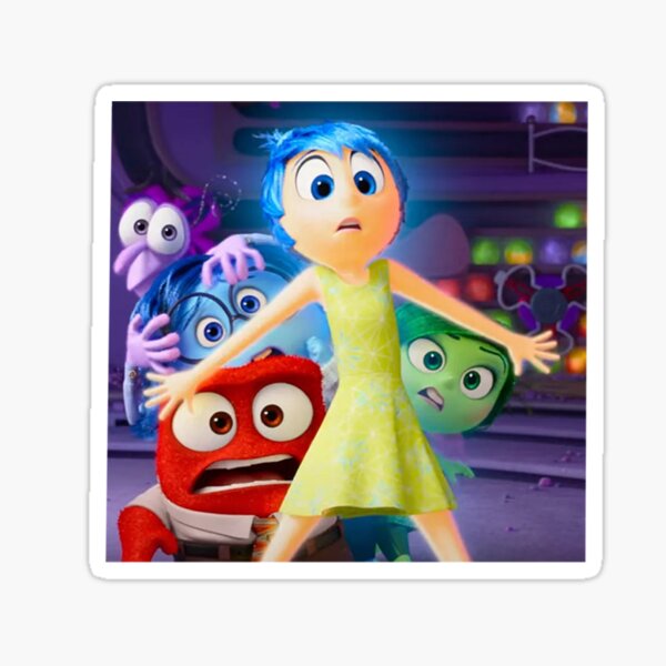 "Inside Out 2 - Characters" Sticker by Wolf1Queen | Redbubble