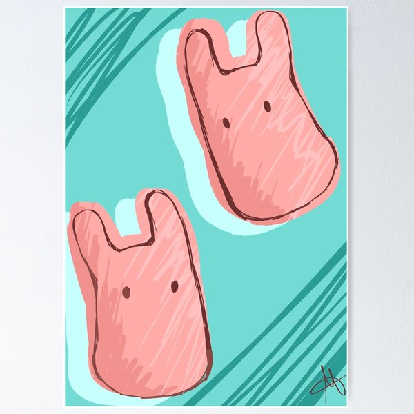 "a cute mokke Design " Poster for Sale by GhostStitch | Redbubble