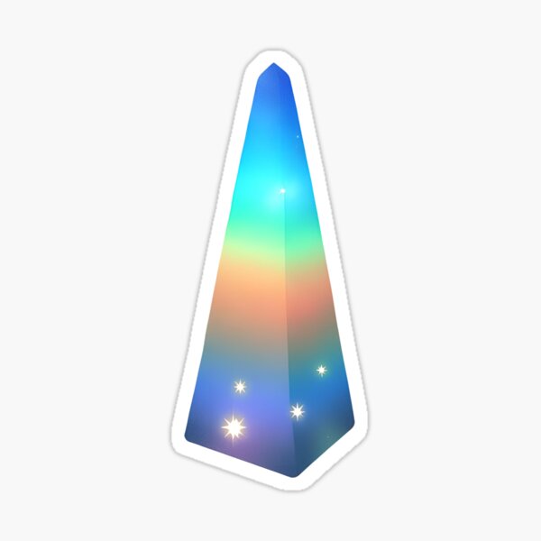 "Natural Obsidian Tower Obsidian Obelisk" Sticker for Sale by ...