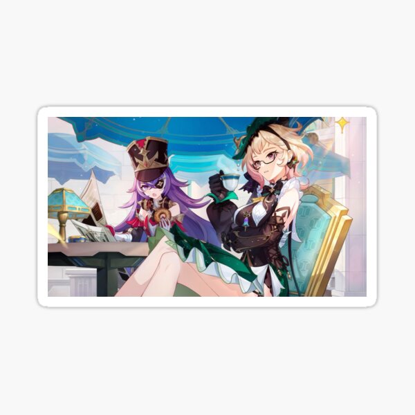 "Emilie and Chevreuse | Genshin Impact" Sticker for Sale by Verthalies ...