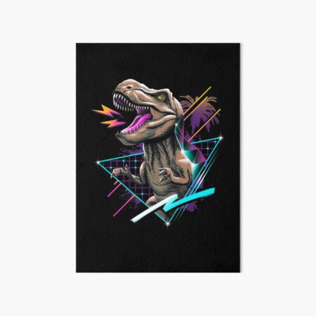 "Rad T-Rex" Art Board Print for Sale by vincenttrinidad | Redbubble