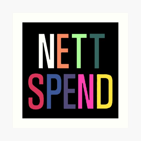 "Nettspend Rainbow Logo" Art Print by weepweep | Redbubble