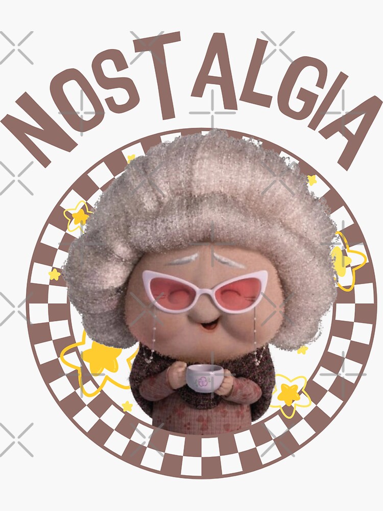 "Nostalgia for Inside Out 2 - A trip to the past" Sticker by rocibb ...