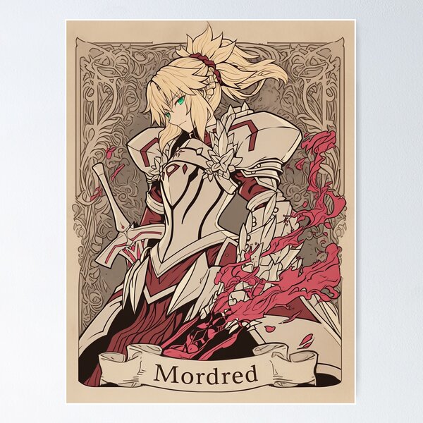 "Vintage Mordred" Poster for Sale by SchellStation | Redbubble