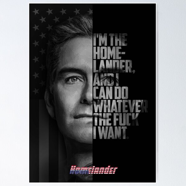 "Homelander The Boys" Poster for Sale by eneakelo777 | Redbubble