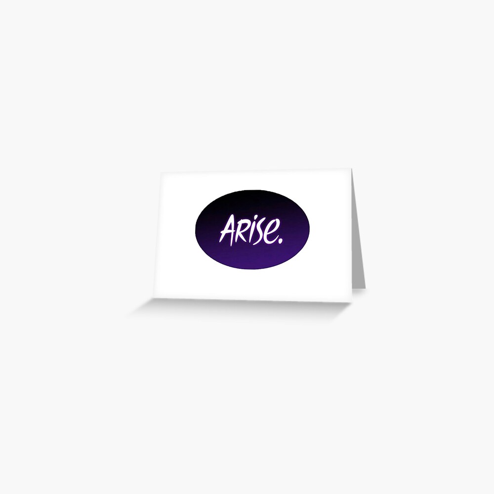 "Solo Leveling Arise Sticker" Sticker for Sale by EricDesignStore ...