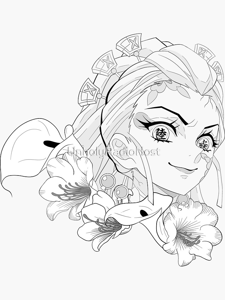 "Daki" Sticker for Sale by UnholyRadioHost | Redbubble